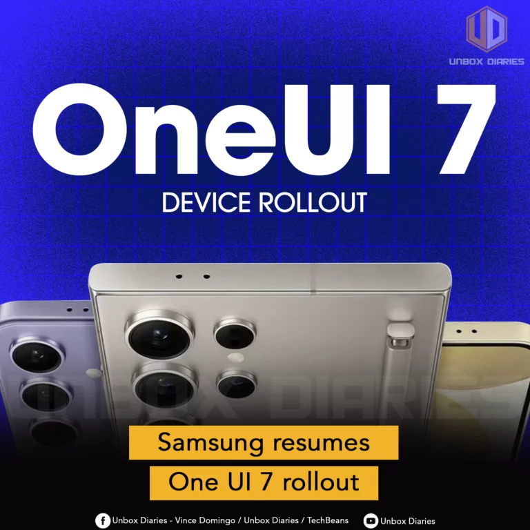 Samsung resumes One UI 7 rollout - Unbox Diaries