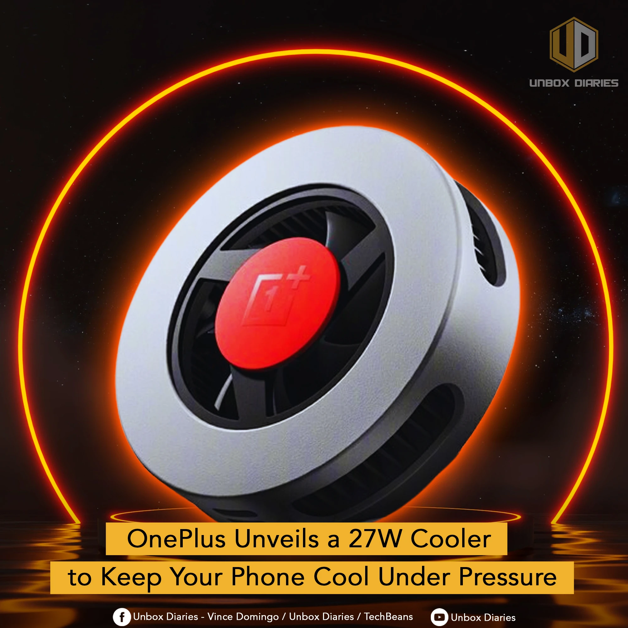 OnePlus Unveils a 27W Cooler to Keep Your Phone Cool Under Pressure ...