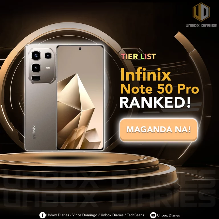 Infinix NOTE 50 Pro Ranked - Unbox Diaries
