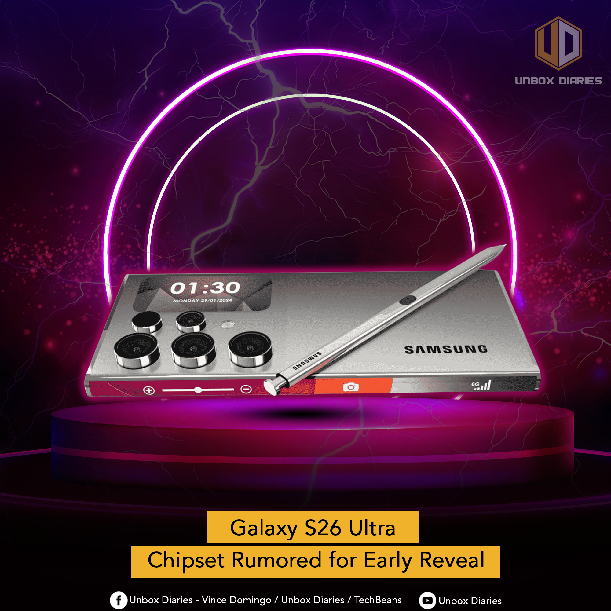 Galaxy S26 Ultra Chipset Rumored for Early Reveal - Unbox Diaries