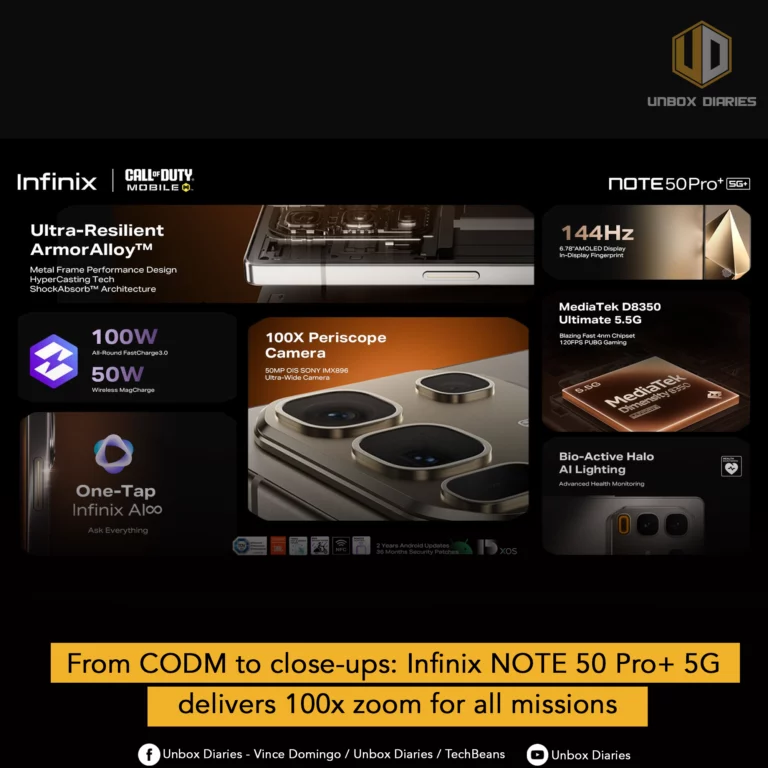 From CODM to close-ups: Infinix NOTE 50 Pro+ 5G delivers 100x zoom for ...
