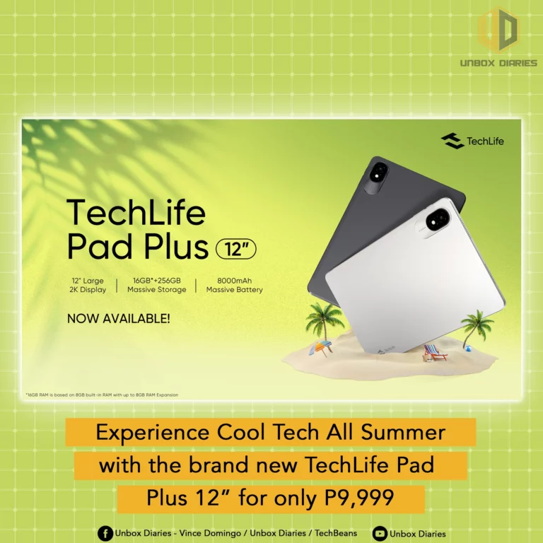 Experience Cool Tech All Summer with the brand new TechLife Pad Plus 12 ...