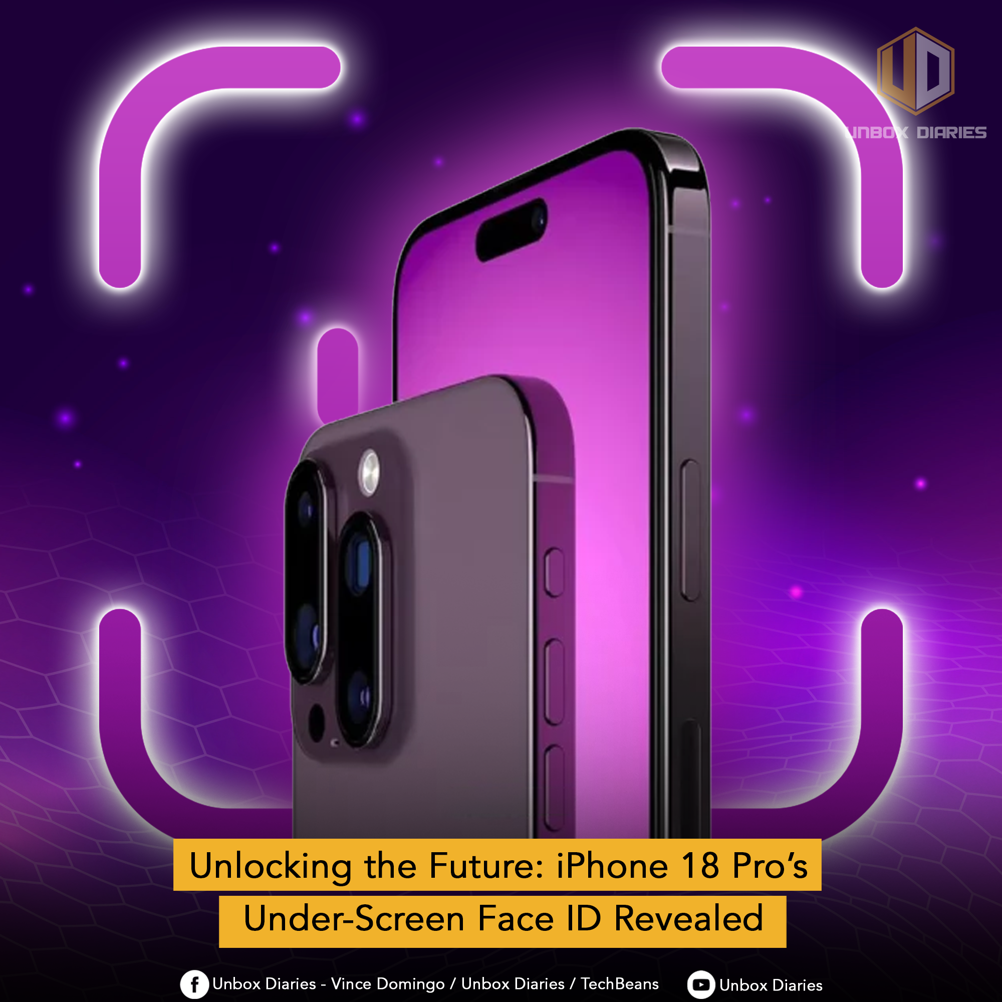 Unlocking the Future: iPhone 18 Pro's Under-Screen Face ID Revealed ...