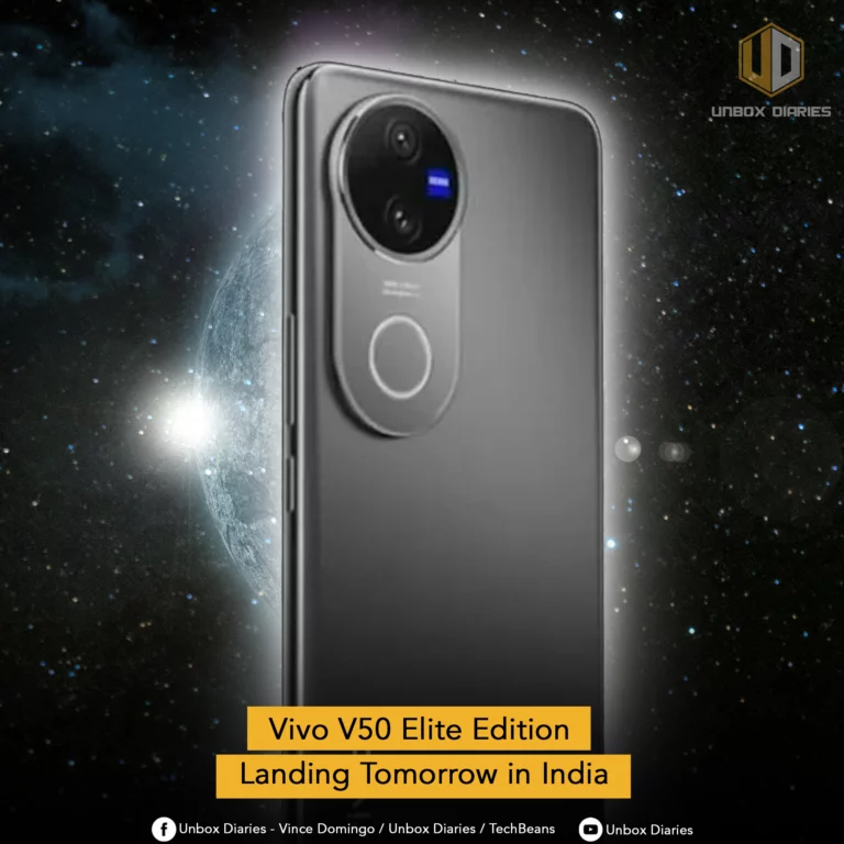 Vivo V50 Elite Edition Landing Tomorrow in India - Unbox Diaries