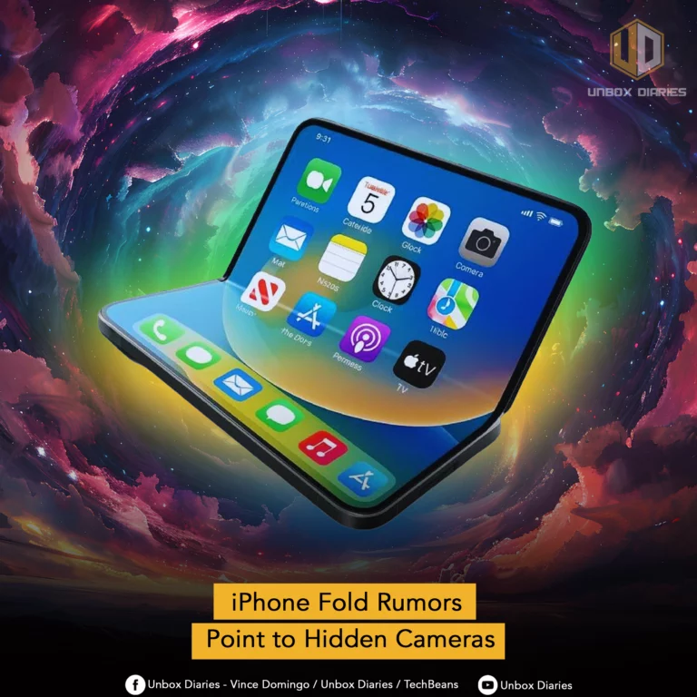 iPhone Fold Rumors Point to Hidden Cameras - Unbox Diaries