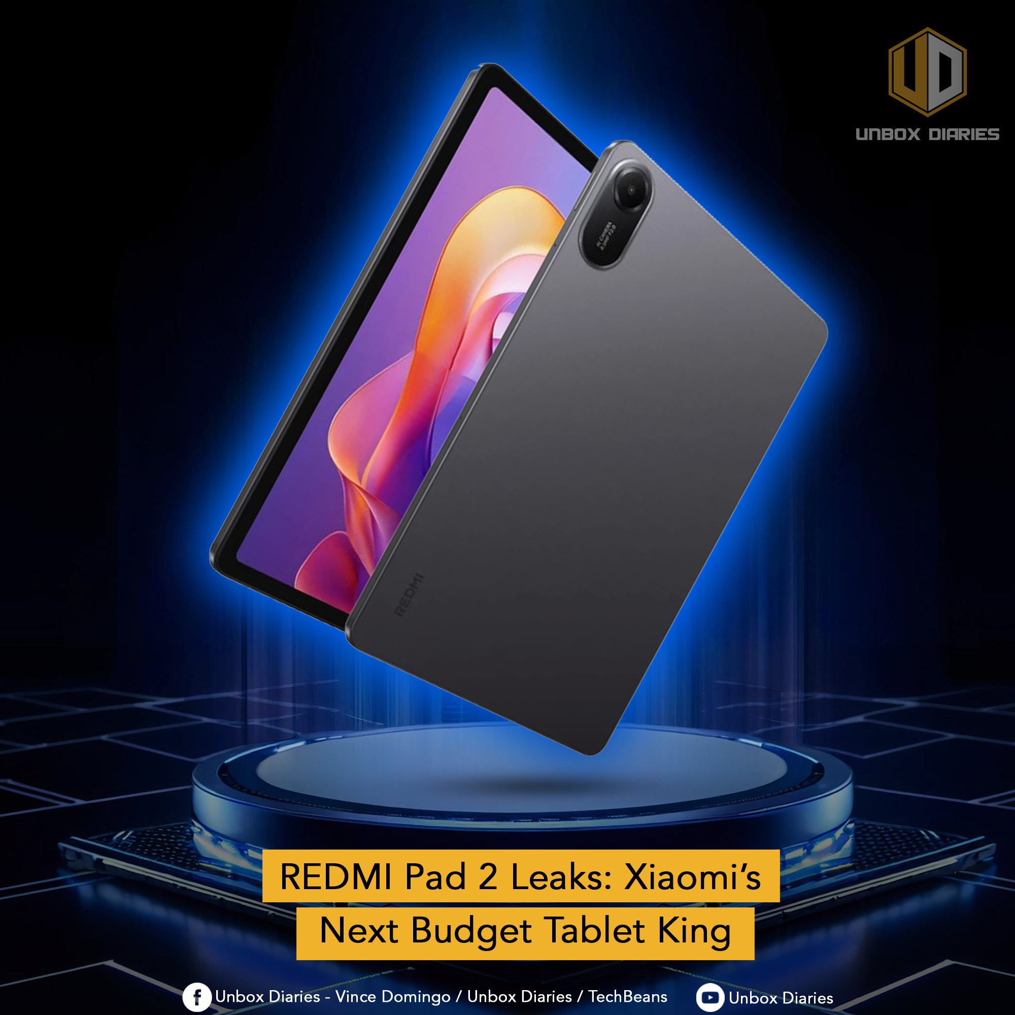 REDMI Pad 2 Leaks: Xiaomi's Next Budget Tablet King - Unbox Diaries