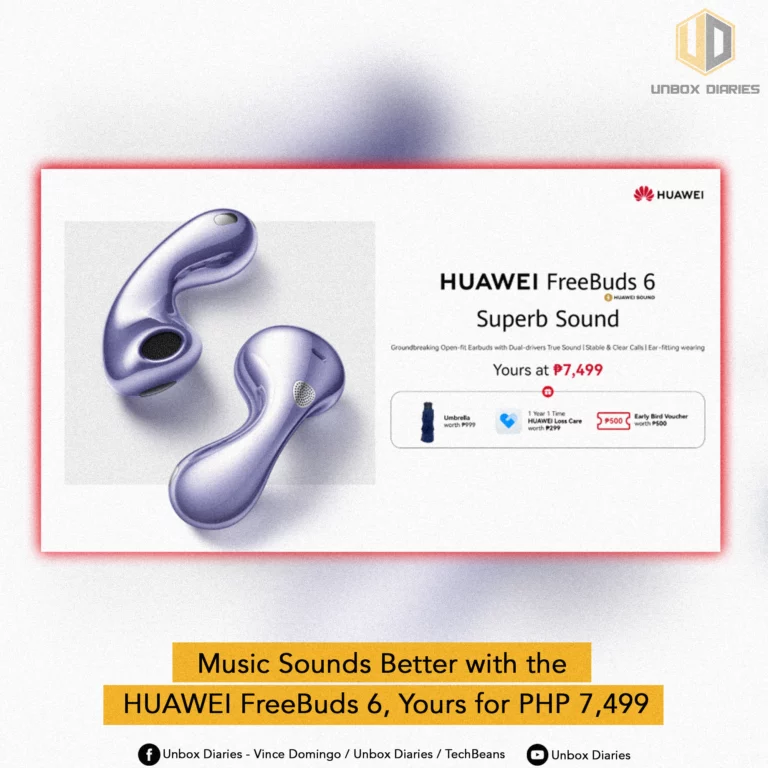 Music Sounds Better with the HUAWEI FreeBuds 6, Yours for ₱7,499 ...