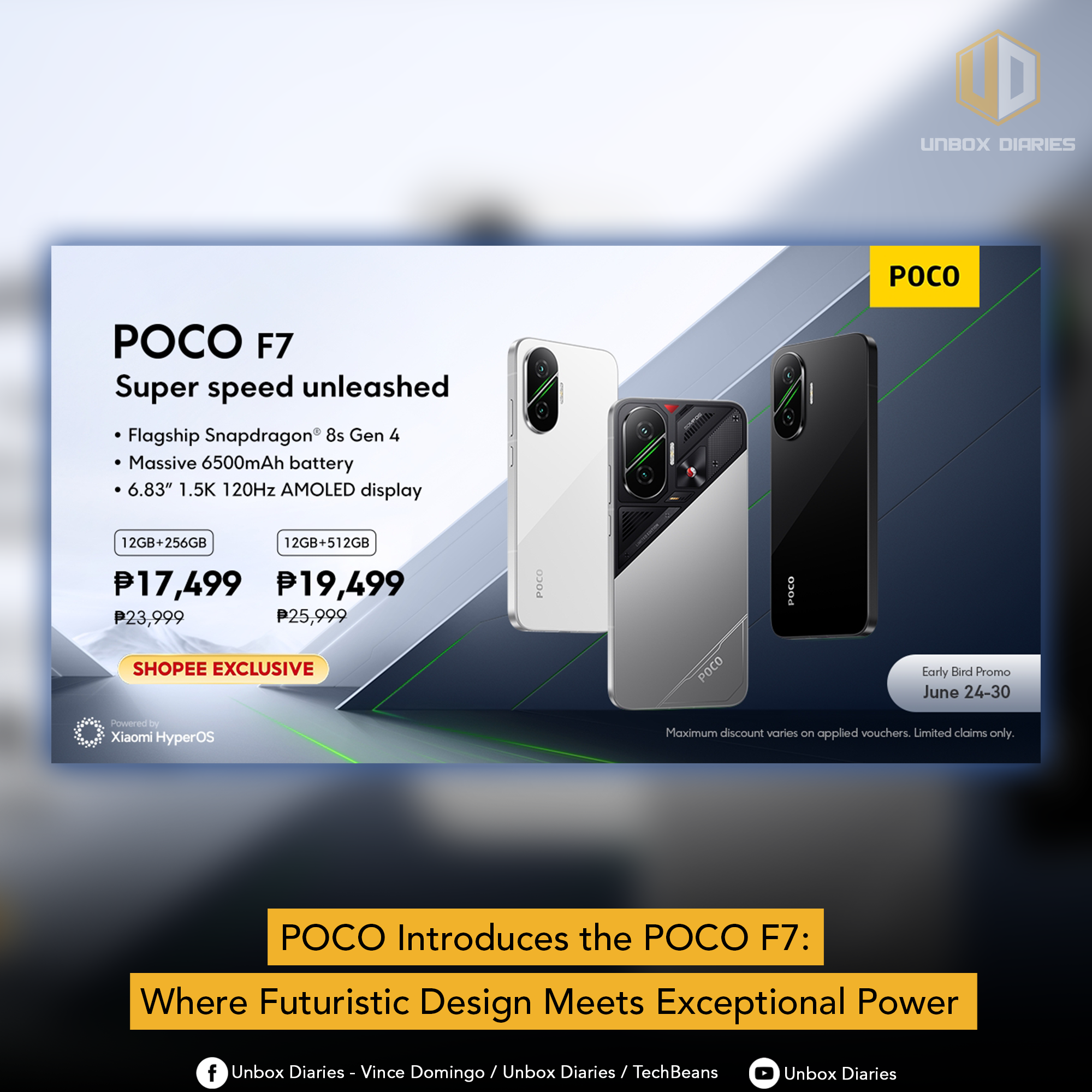 POCO Introduces the POCO F7: Where Futuristic Design Meets Exceptional ...