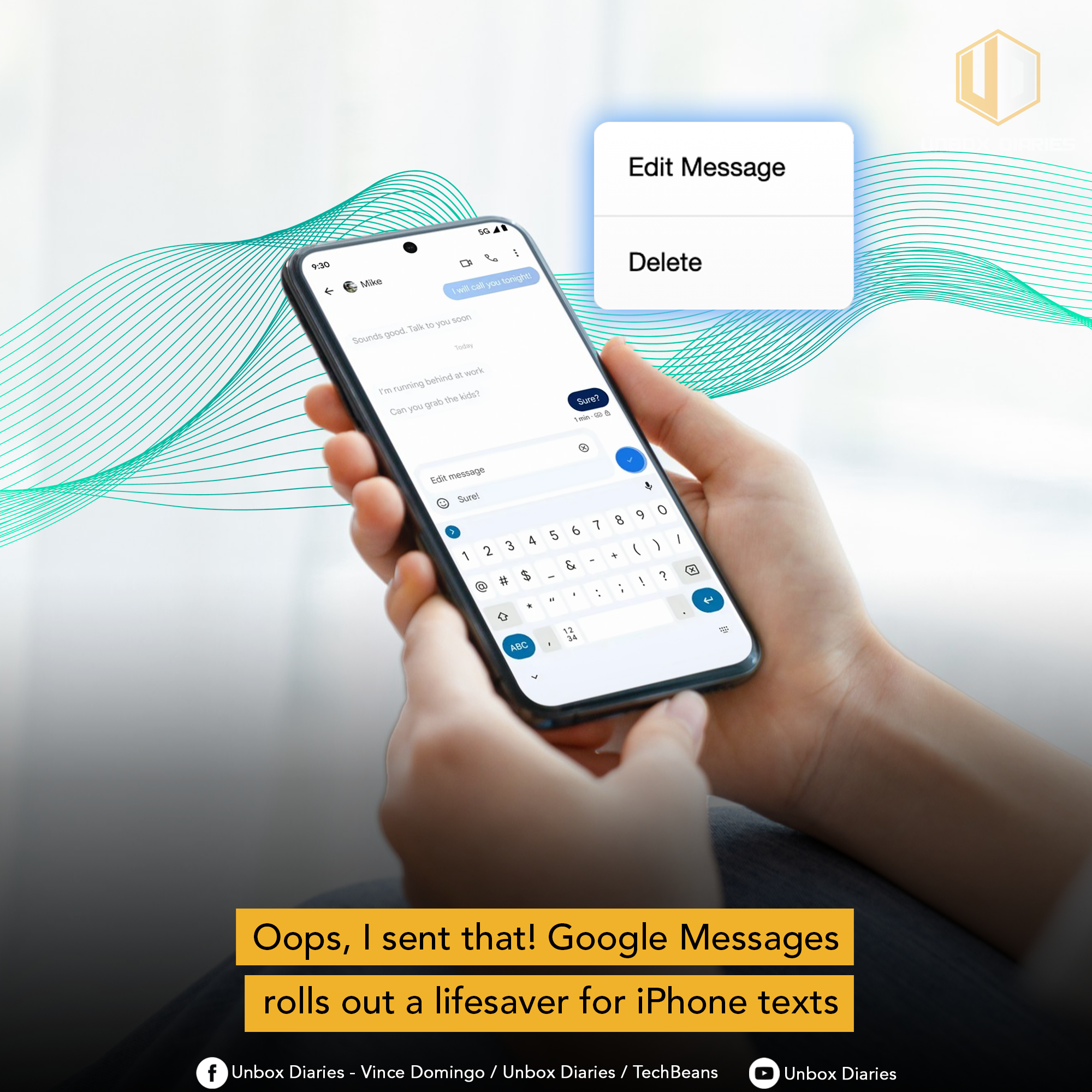 Oops, I sent that! Google Messages rolls out a lifesaver for iPhone texts - Unbox Diaries