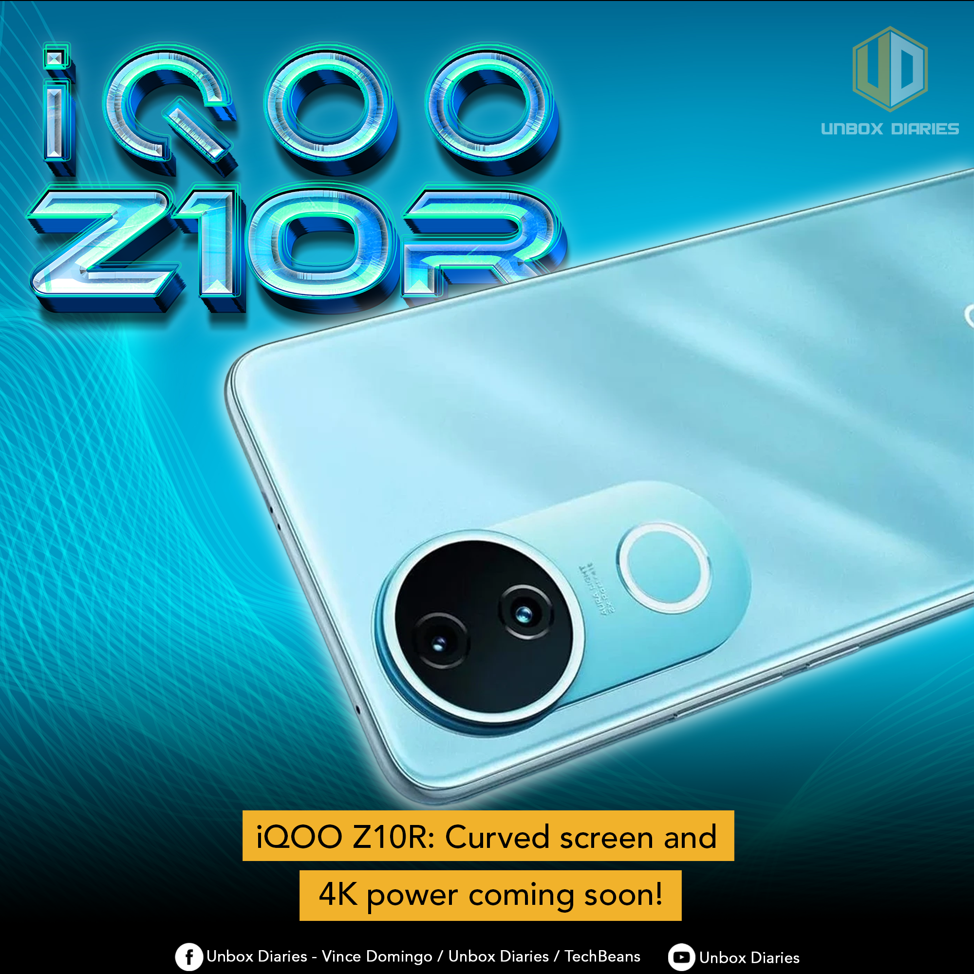 iQOO Z10R: Curved screen and 4K power coming soon! - Unbox Diaries