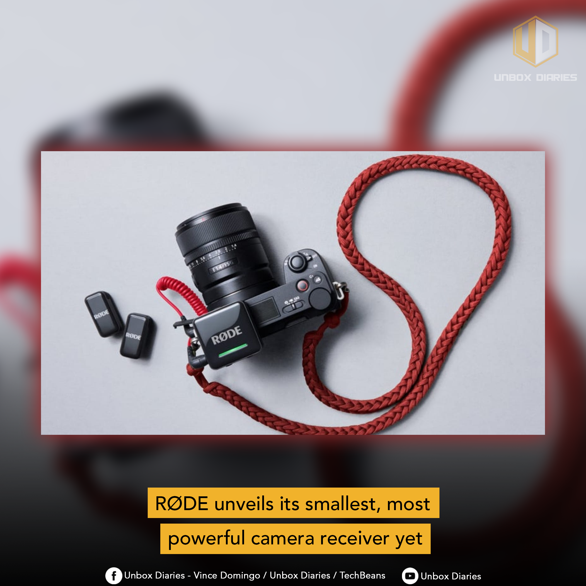 RØDE Unveils the Wireless Micro Camera Receiver - Unbox Diaries