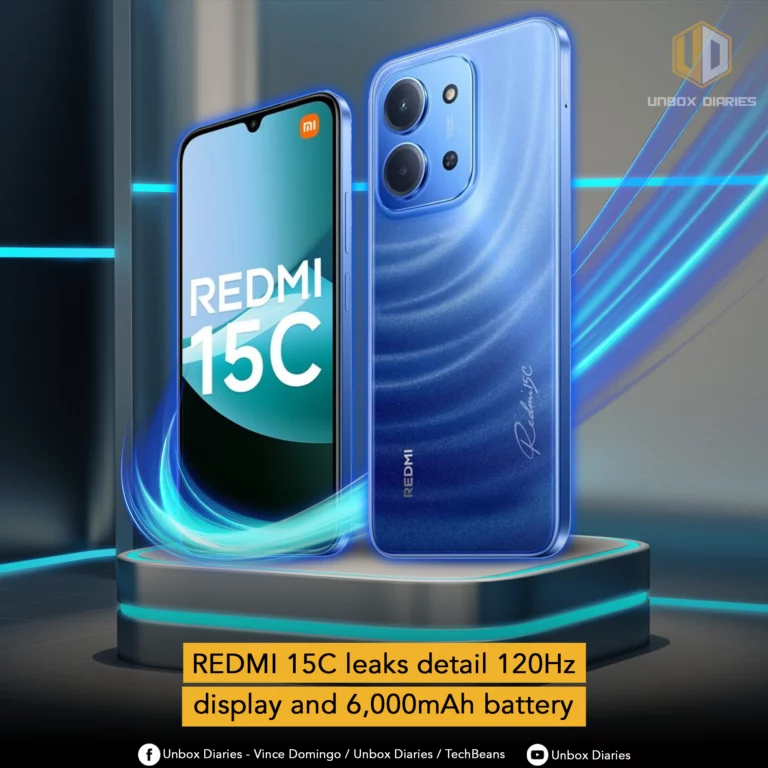 REDMI 15C leaks detail 120Hz display and 6,000mAh battery - Unbox Diaries