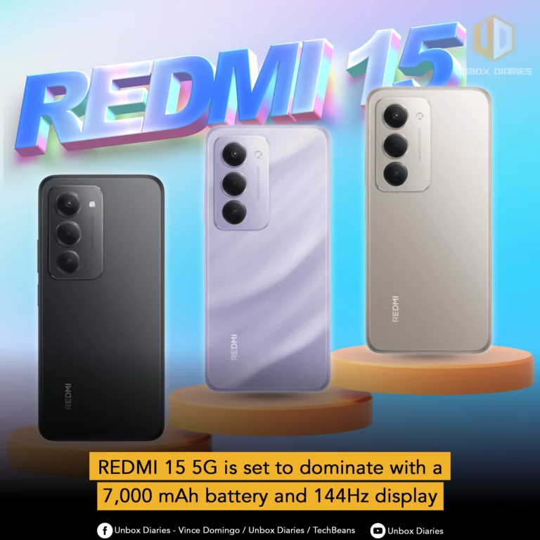 REDMI 15 5G is set to dominate with a 7,000 mAh battery and 144Hz ...