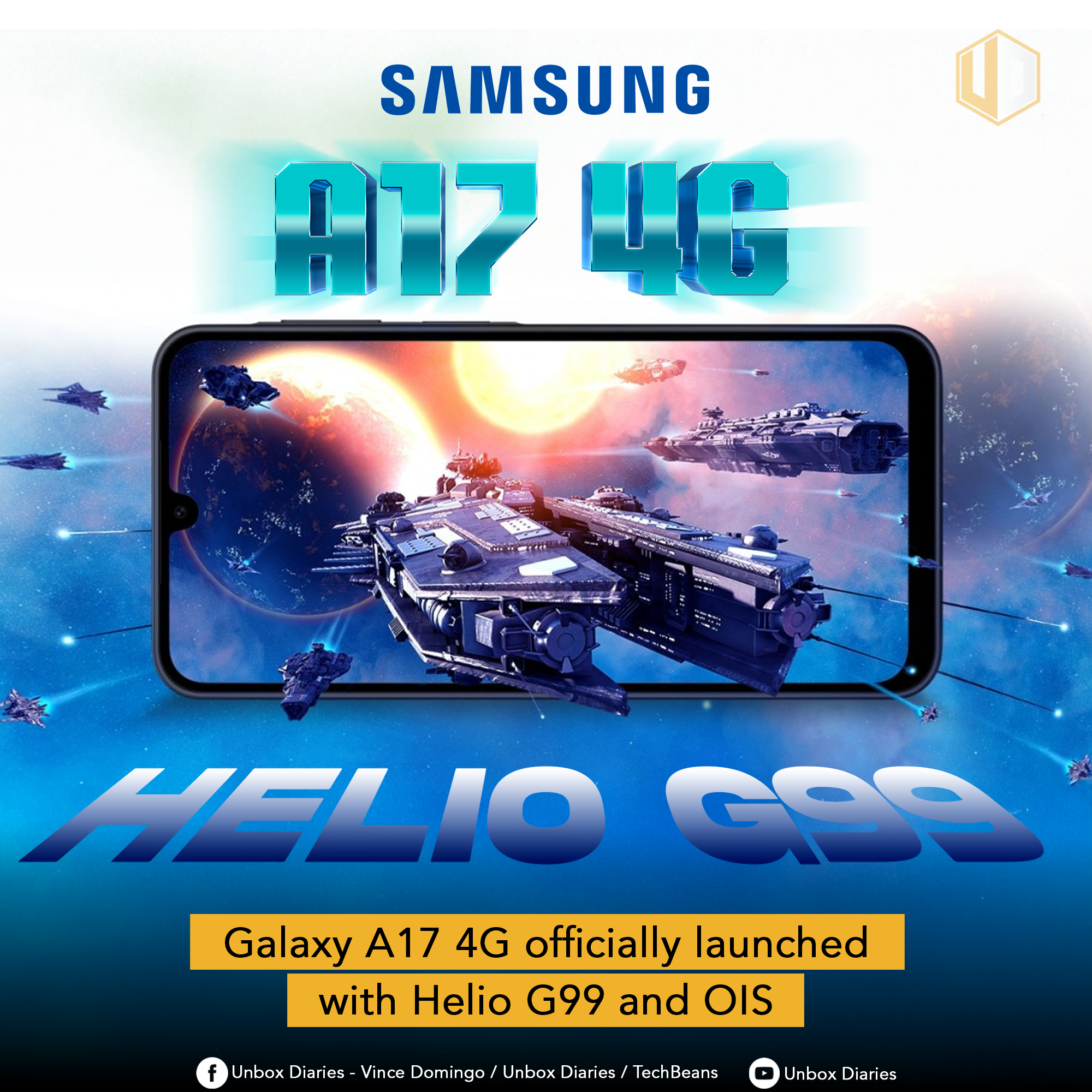 Galaxy A17 4G officially launched with Helio G99 and OIS - Unbox Diaries