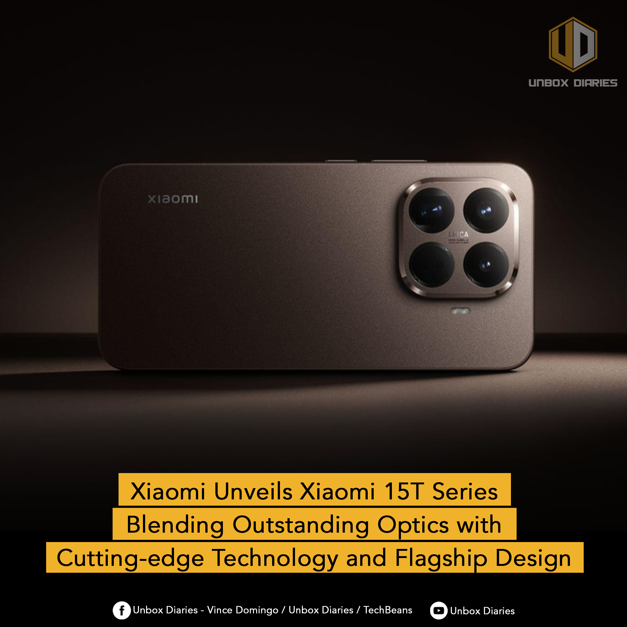 Xiaomi Unveils Xiaomi 15T Series Blending Outstanding Optics with ...