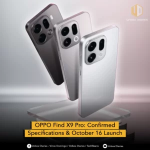 OPPO Find X9 Pro: Confirmed Specifications & October 16 Launch - Unbox ...