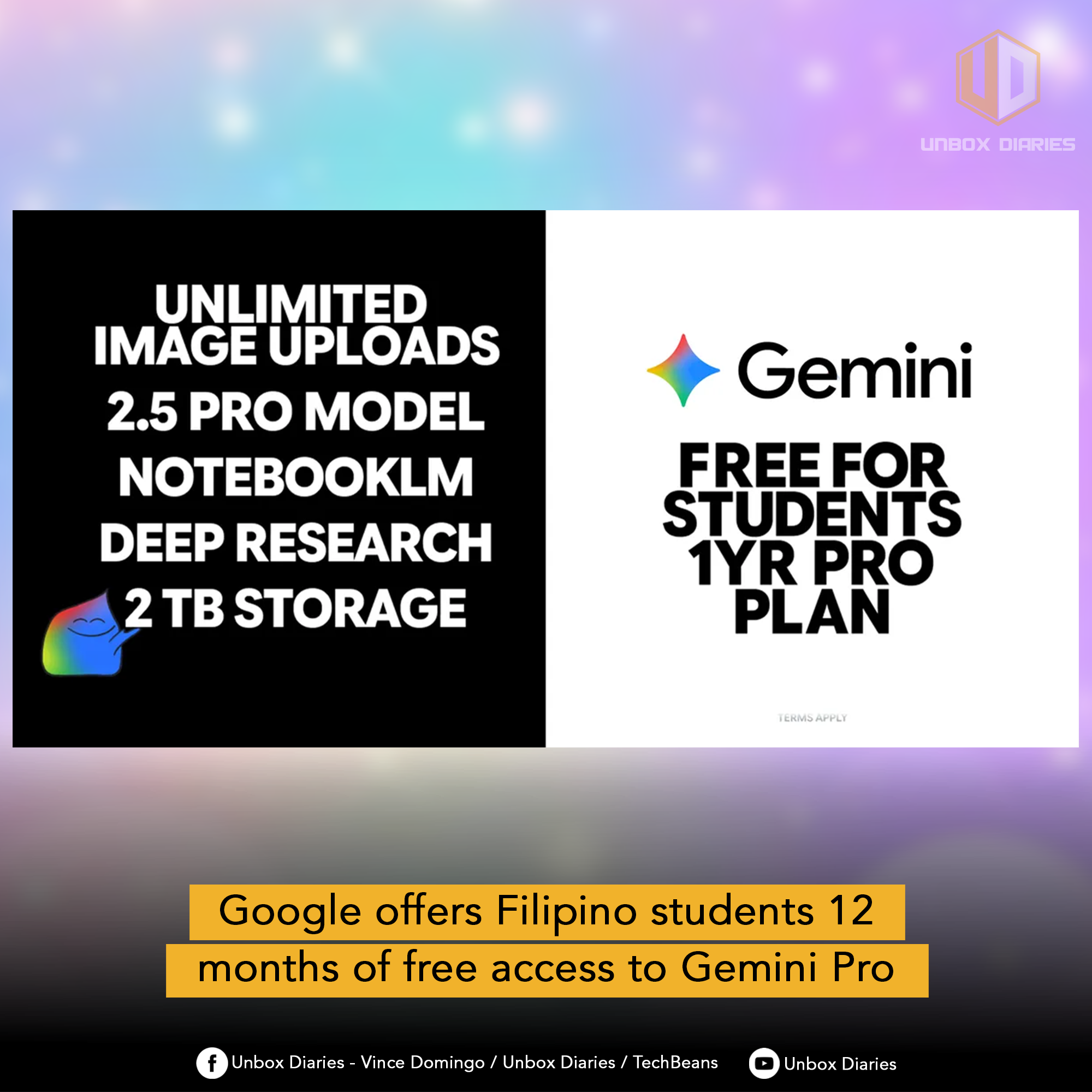 Google offers Filipino students 12 months of free access to Gemini Pro ...