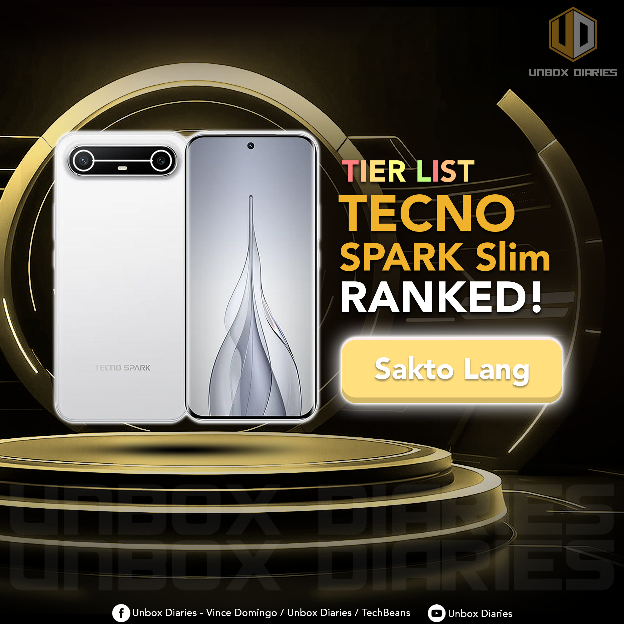 TECNO SPARK Slim Ranked - Unbox Diaries