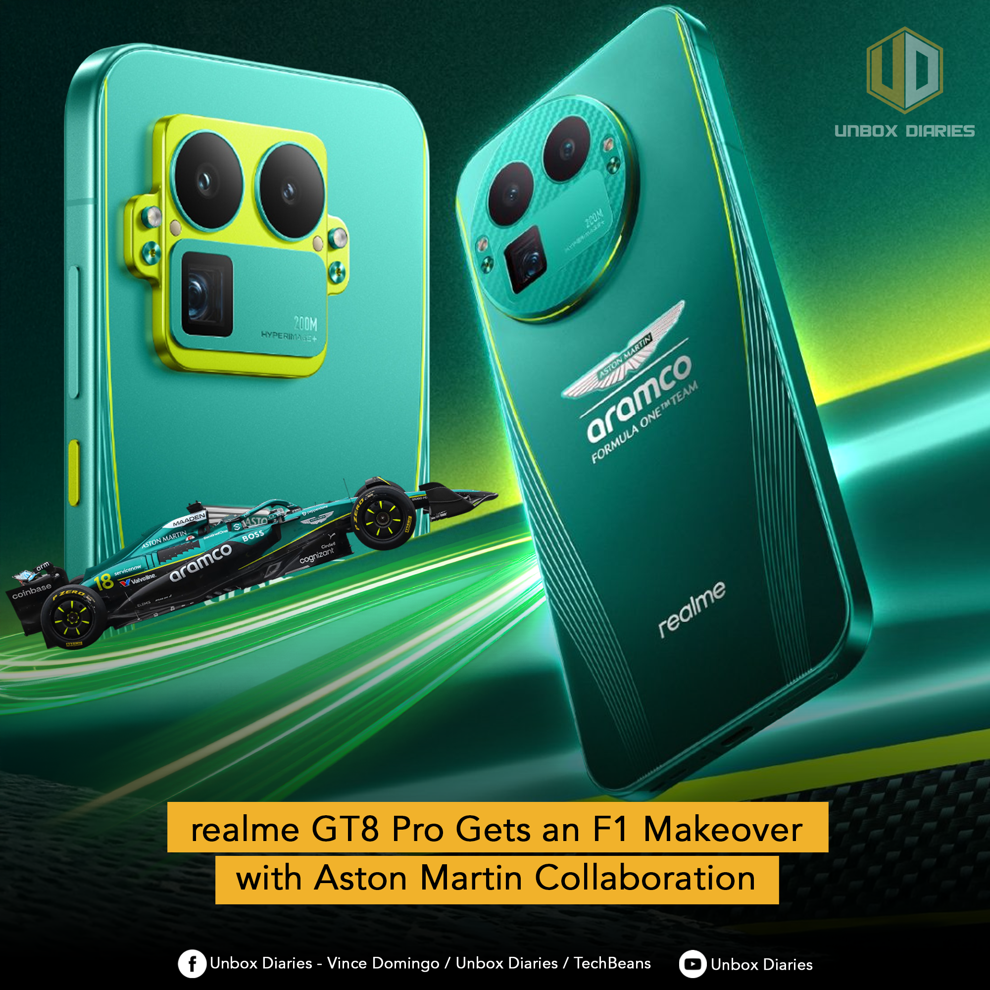 realme GT8 Pro Gets an F1 Makeover with Aston Martin Collaboration ...