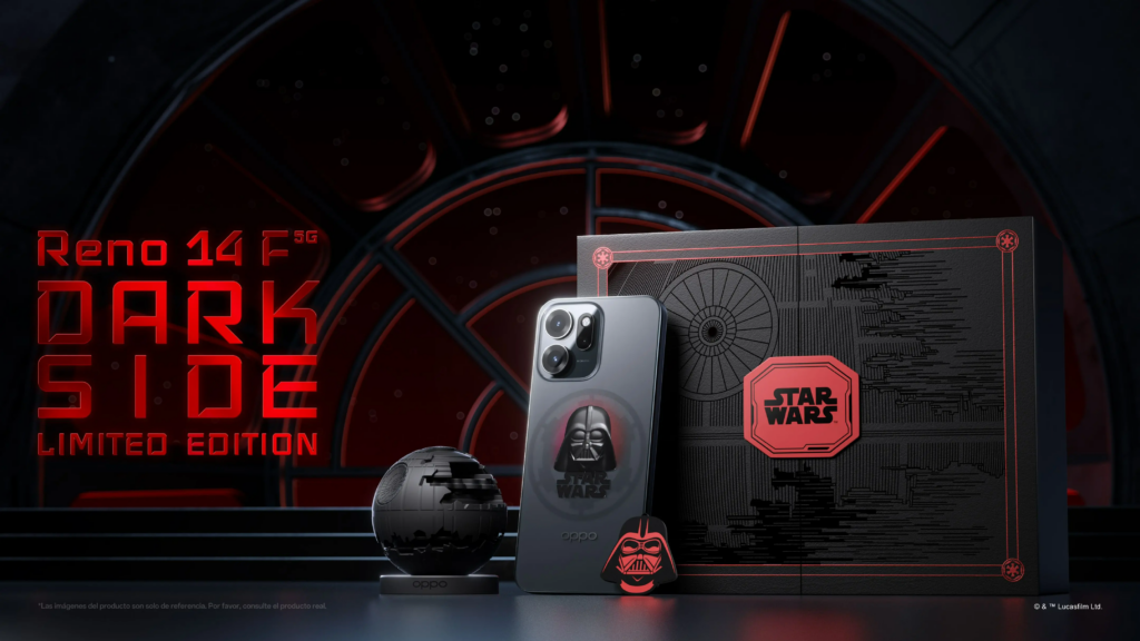 OPPO Reno 14F embraces the Dark Side with official Star Wars edition ...