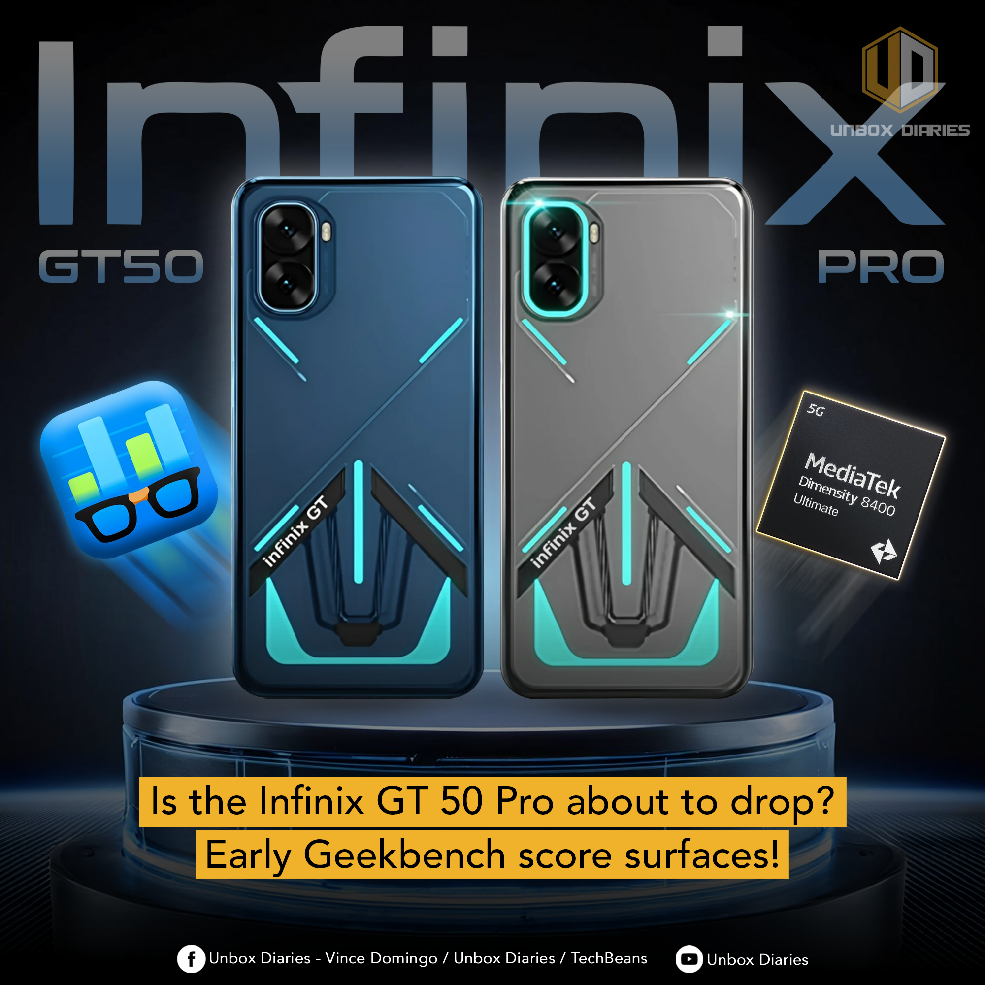 Is the Infinix GT 50 Pro about to drop? Early Geekbench score surfaces ...