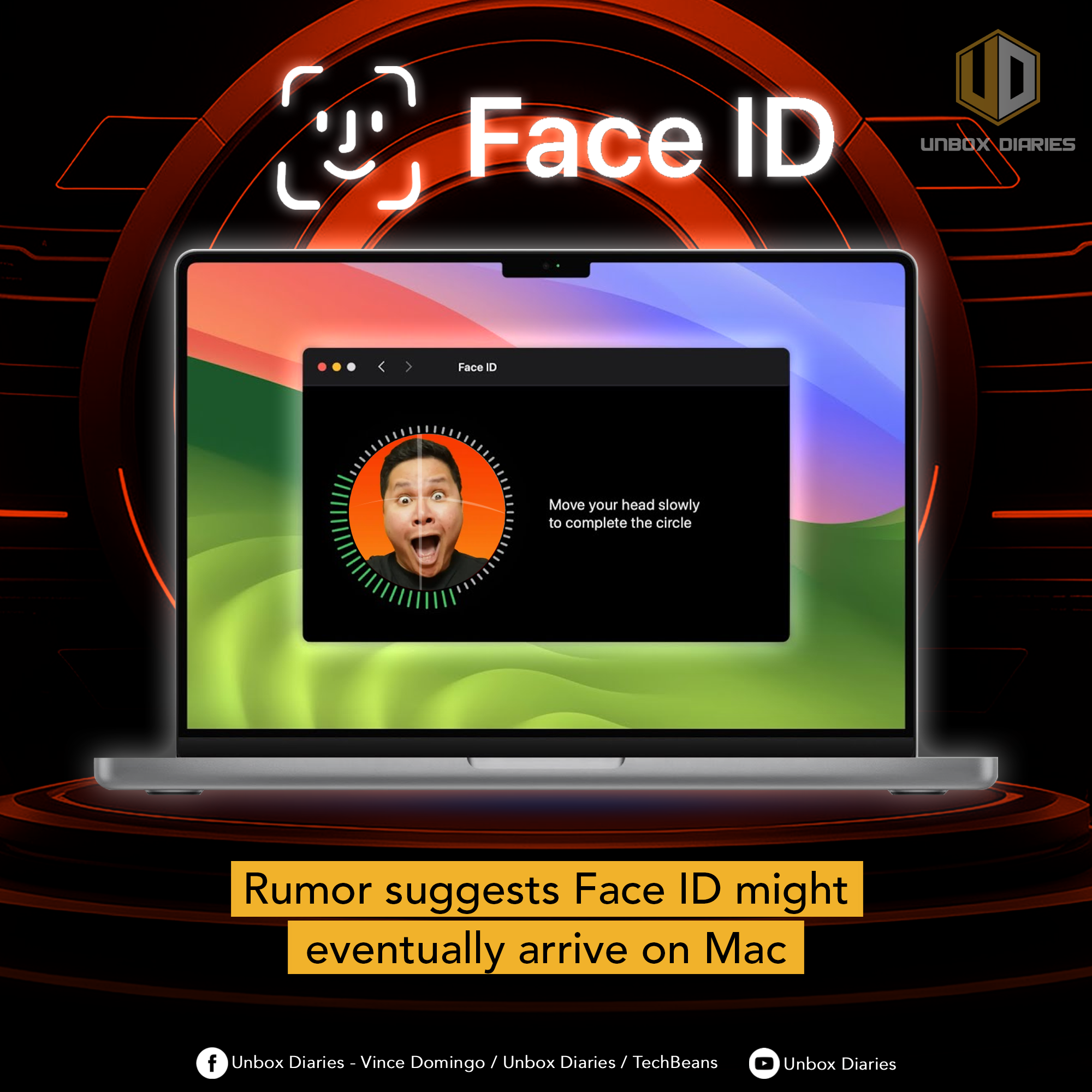 Rumor suggests Face ID might eventually arrive on Mac - Unbox Diaries