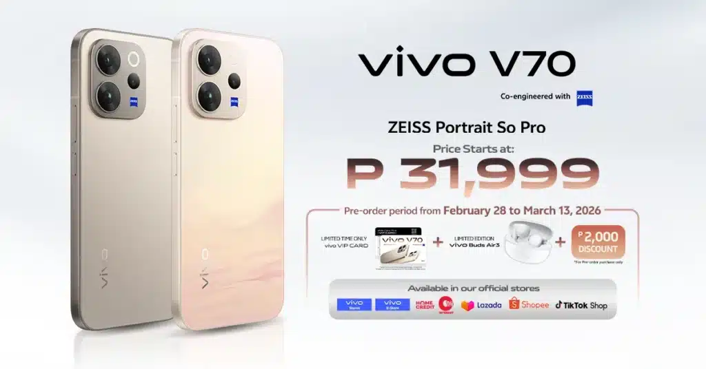 Pre-Order vivo V70, Get PHP 2K Off and More - Unbox Diaries