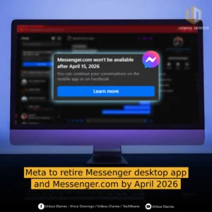 Meta to retire Messenger desktop app and Messenger.com by April 2026 ...