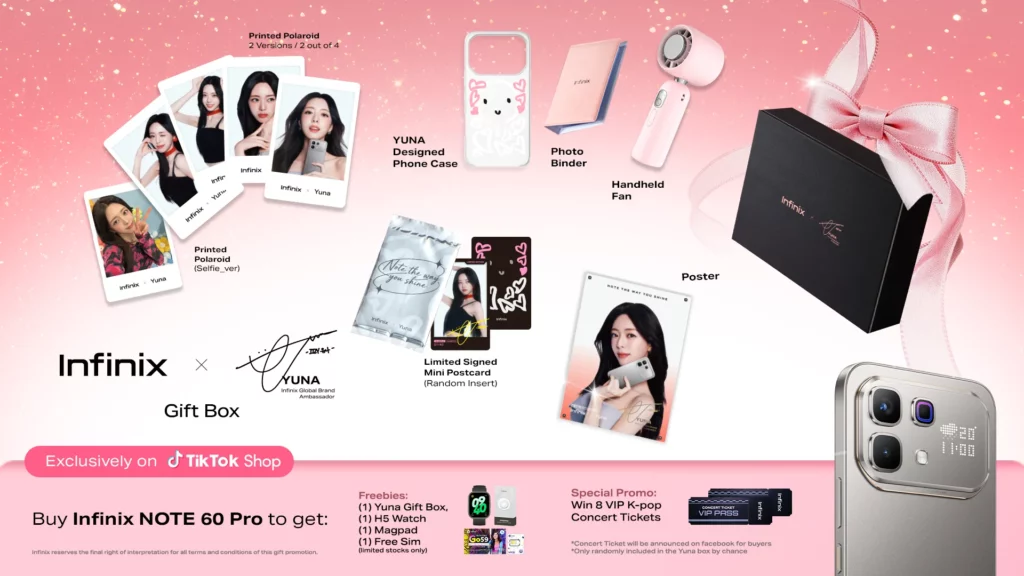Infinix Launches the NOTE 60 Pro Yuna Gift Set Alongside the NOTE That ...