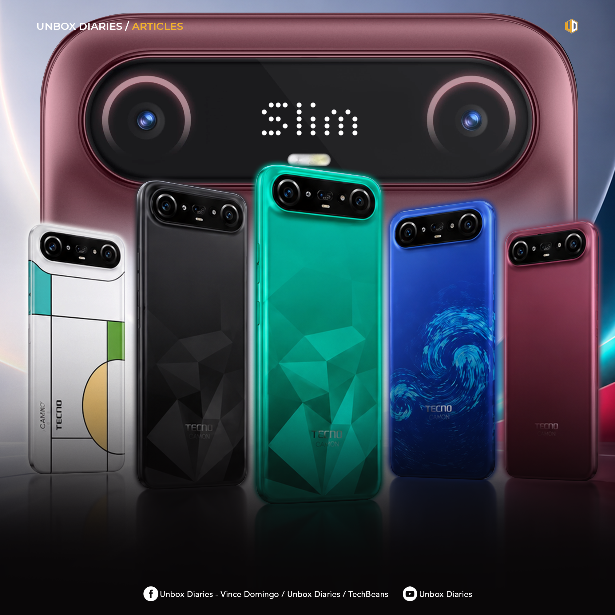 TECNO Unveils the Super-Thin, Color-Changing CAMON Slim - Unbox Diaries